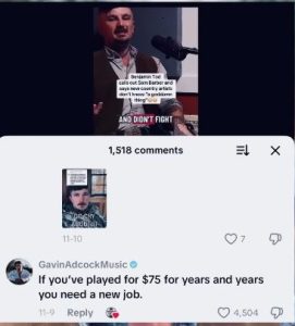Benjamin Tod Claps Back at Gavin Adcock (not Sam Barber) - Saving ...