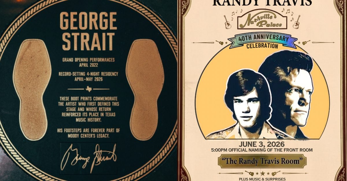 George Strait, Randy Travis Get New Spaces Dedicated to Them - Saving ...